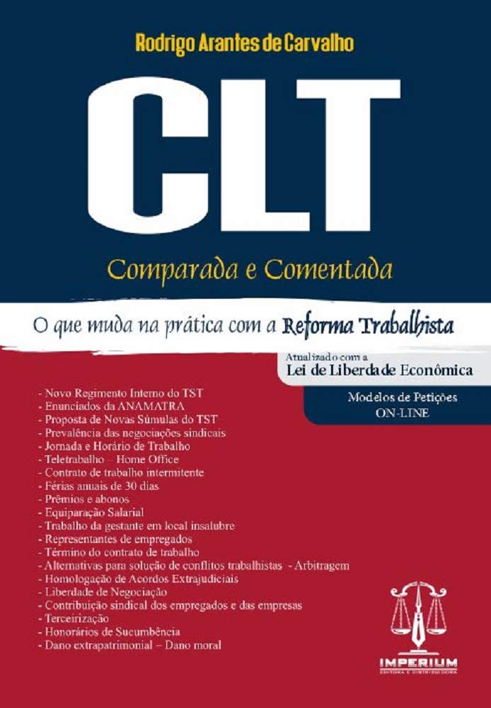 CLT - COMPARADA E COMENTADA - CAASP Shop