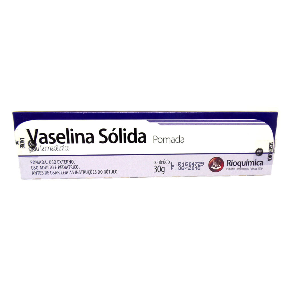 VASELINA SOLIDA RIOQUIMICA POMADA 30G - CAASP Shop