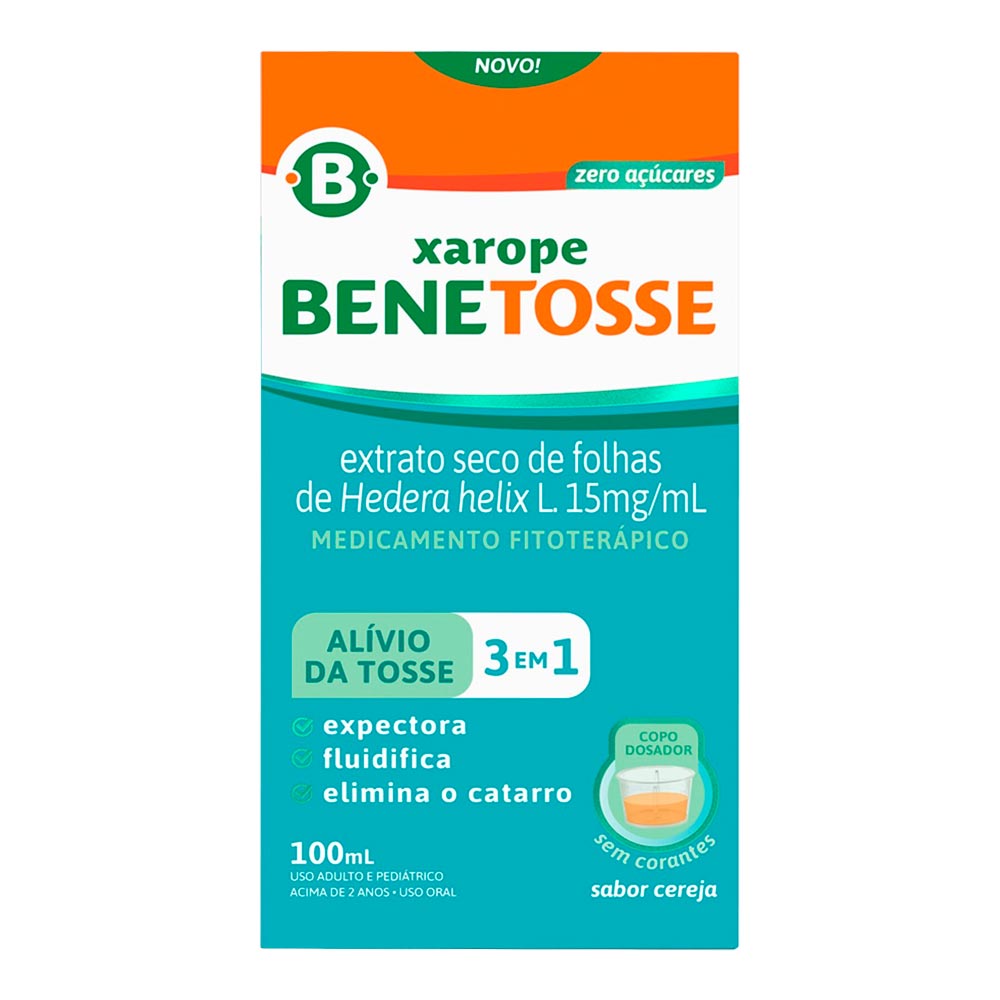 Benetosse Xarope Alivio da Tosse 100ML - CAASP Shop