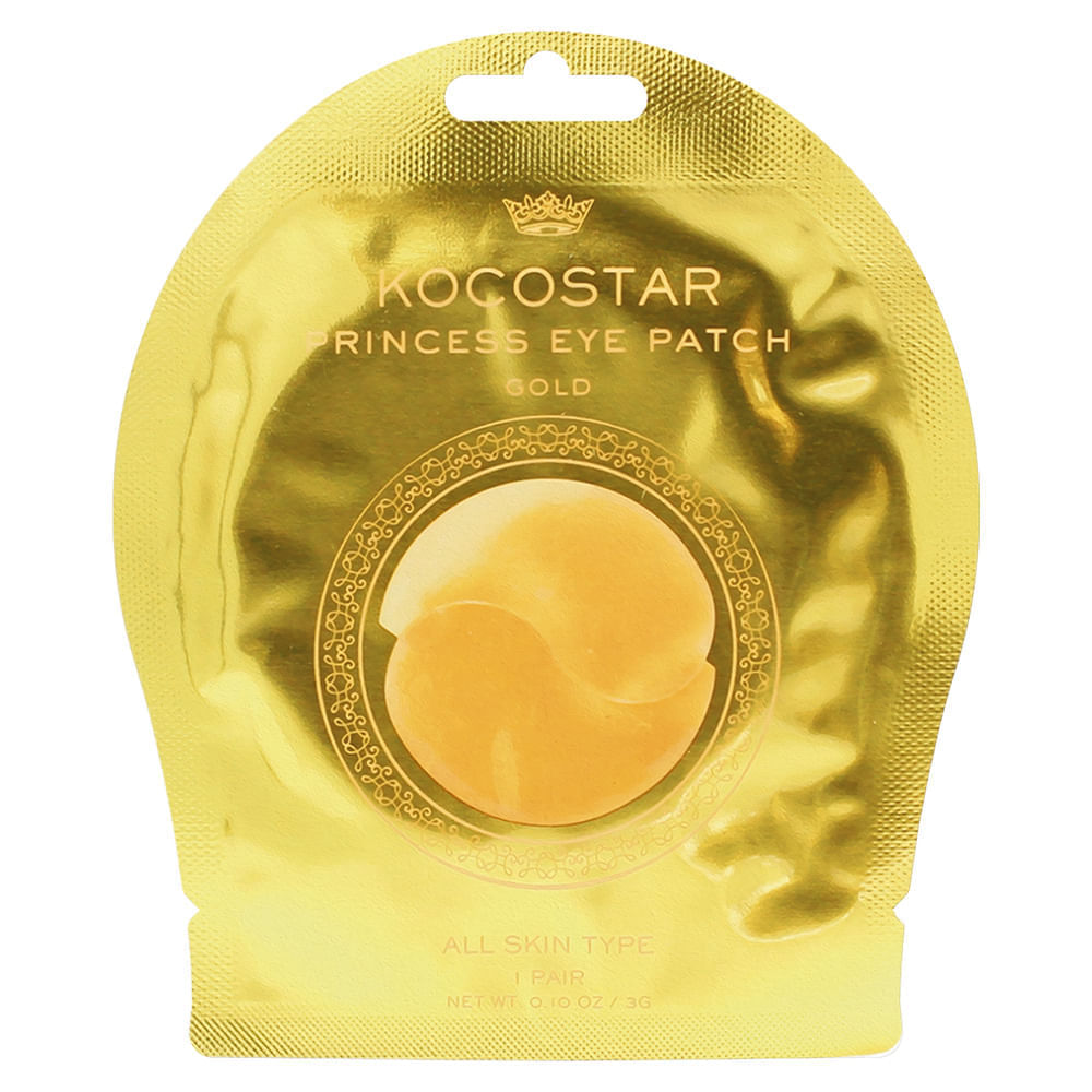 MASCARA DE OLHOS KOCOSTAR PRINCESS EYE PATCH GOLD 1PAR 3G - CAASP Shop
