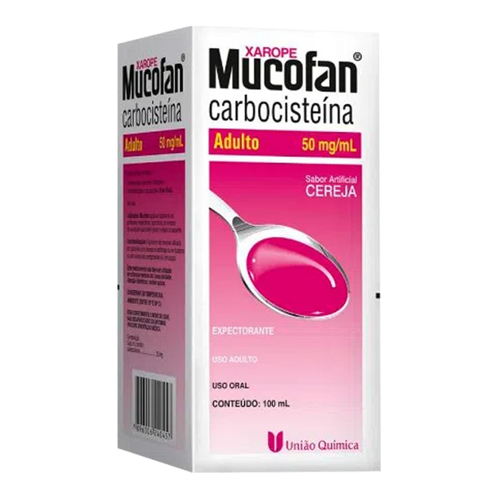 Mucofan 50MG ML Xarope Adulto 100ML - CAASP Shop