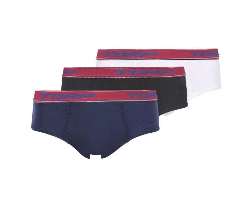 Cueca Torp Infantil Slip em Algodão 7205 Kit C/3 - CAASP Shop