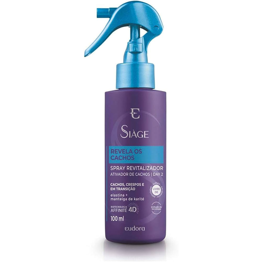 Eudora Siage Spray Day After Revela os Cachos 100ML - CAASP Shop