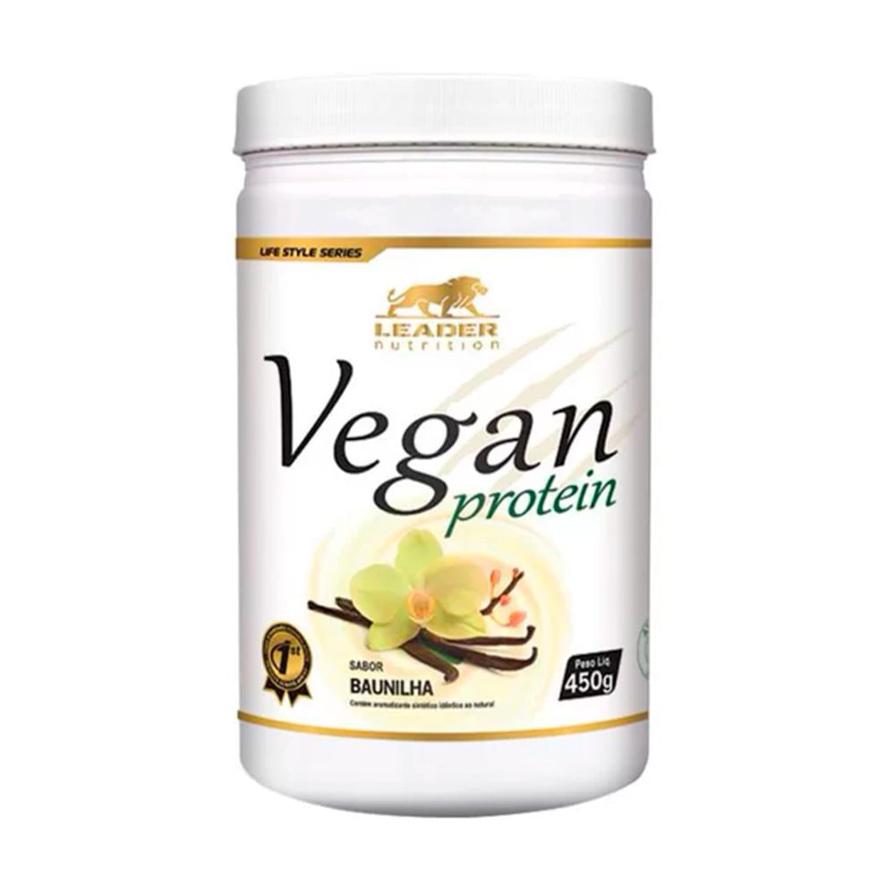 Vegan Protein Leader Sabor Baunilha 450G - CAASP Shop